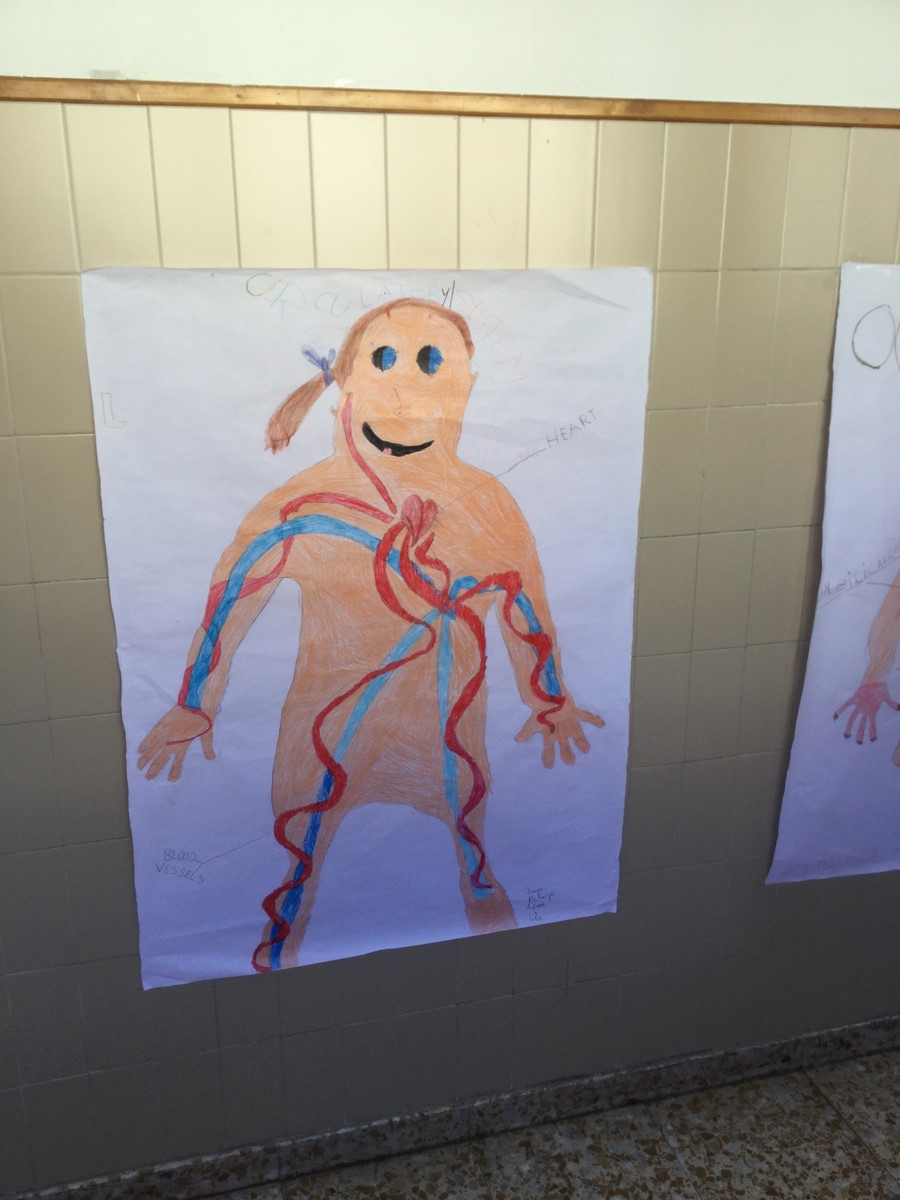 PROYECTO DEL CUERPO HUMANO EN 1º y 2º PRIMARIA Colegio Nazaret Oviedo